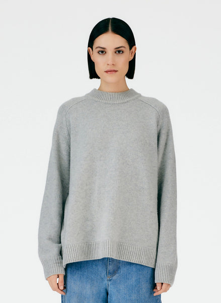 Cashmere Crewneck Oversized Sweater – Tibi Official