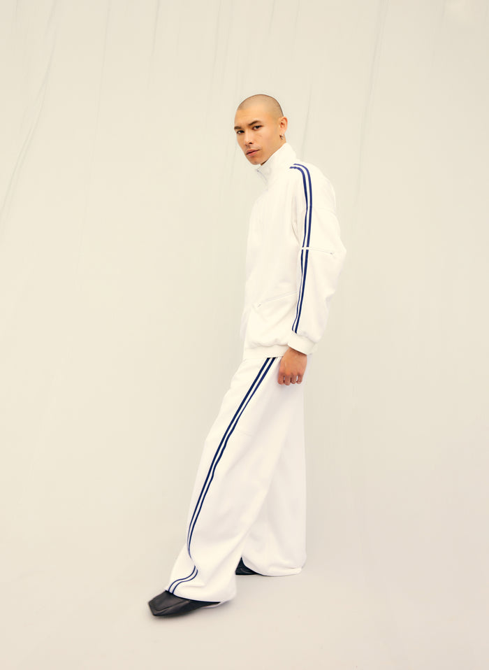 Active Knit Zipper Detailed Track Jacket – Tibi Official