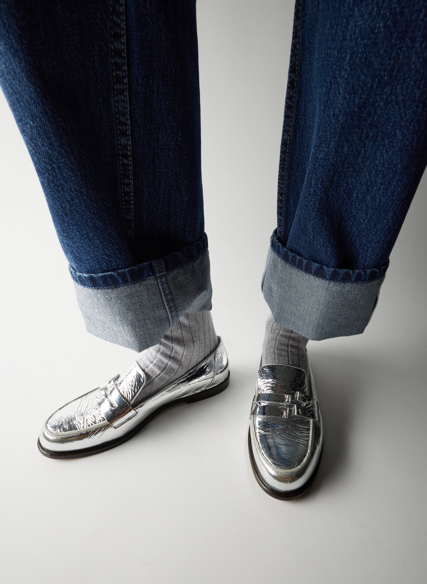Nacho Metallic Loafer – Tibi Official