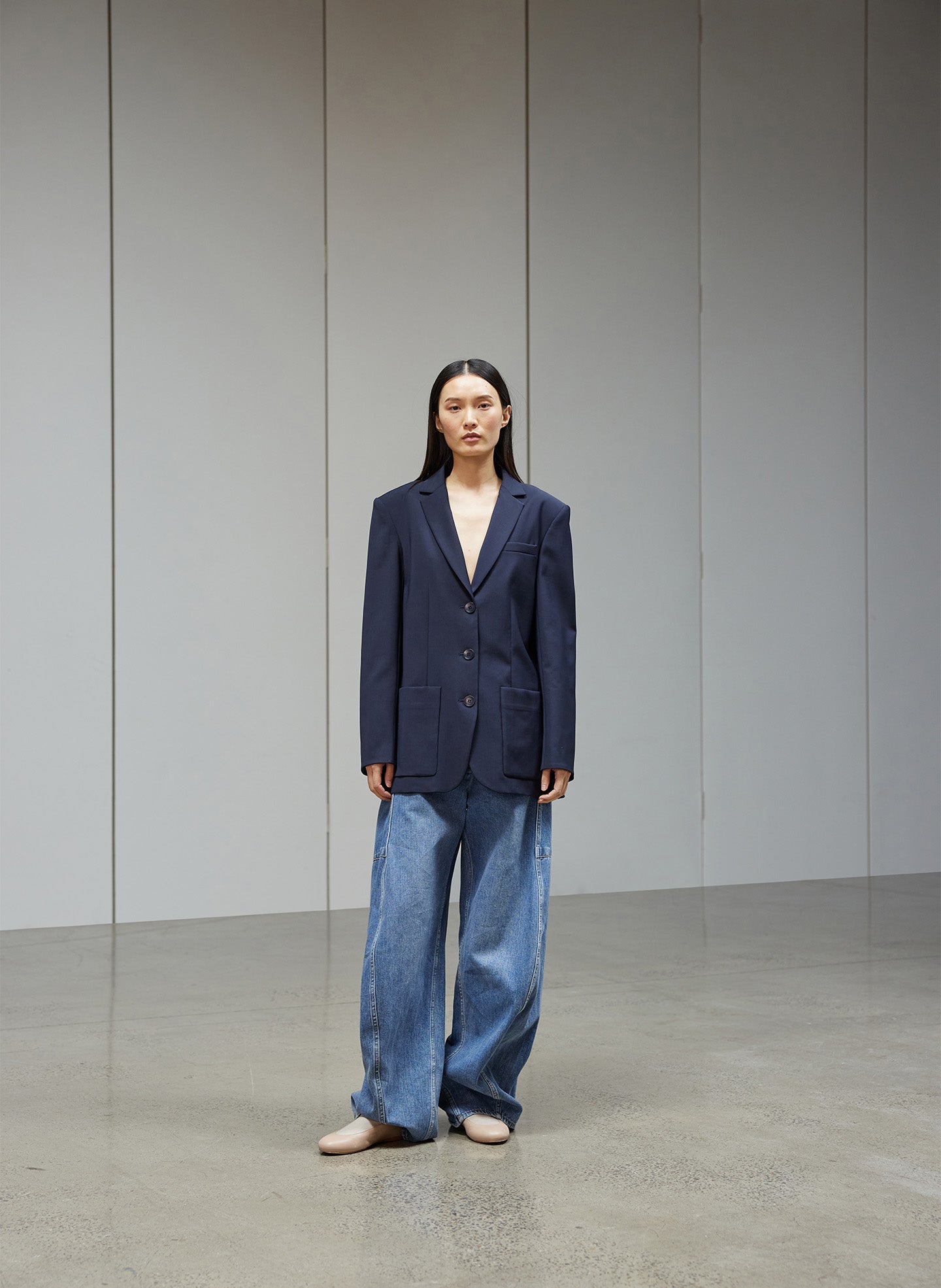 Tropical Wool Max Blazer – Tibi Official