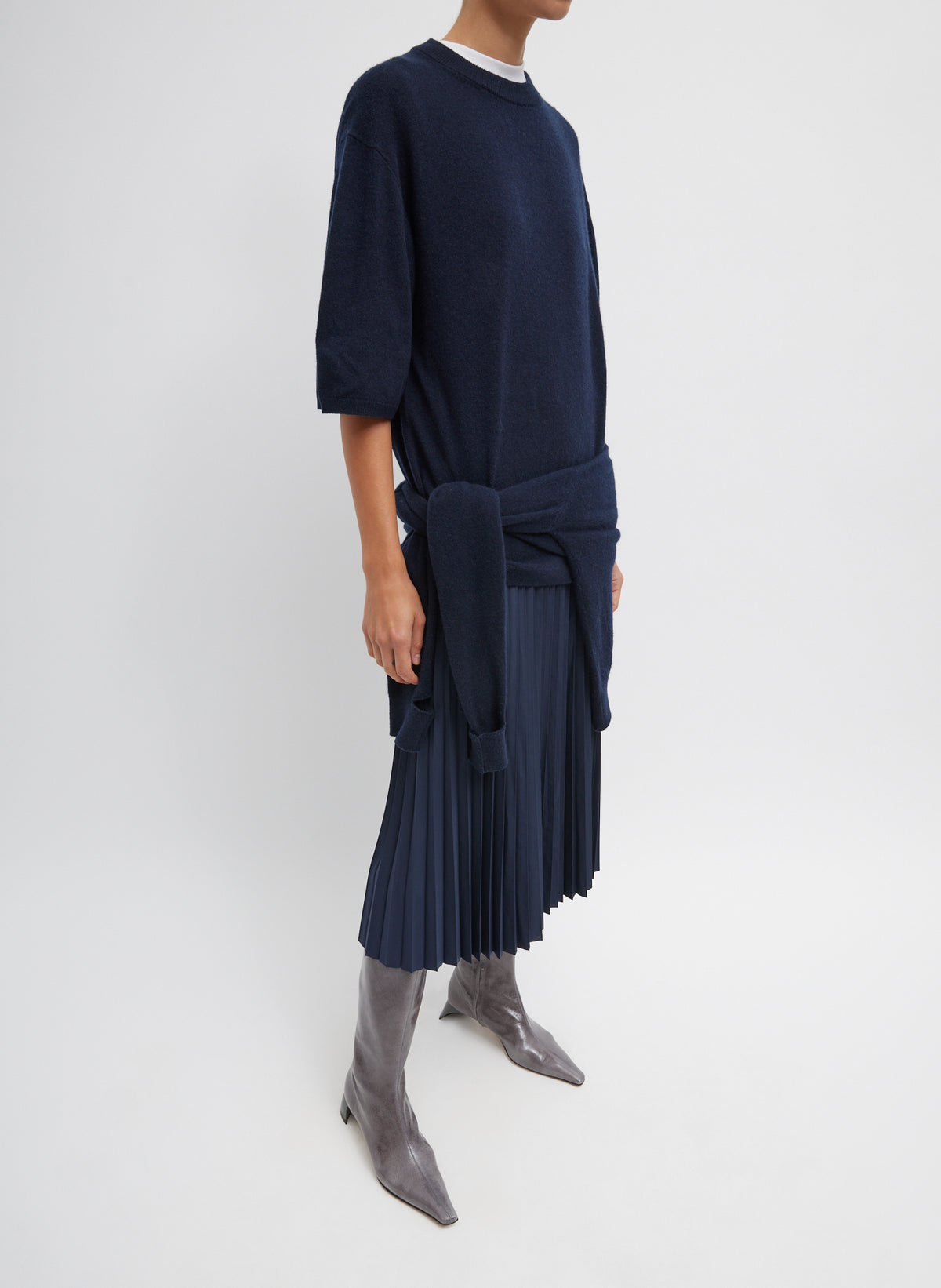 Washable Cashmere Oversized Easy T-Shirt – Tibi Official