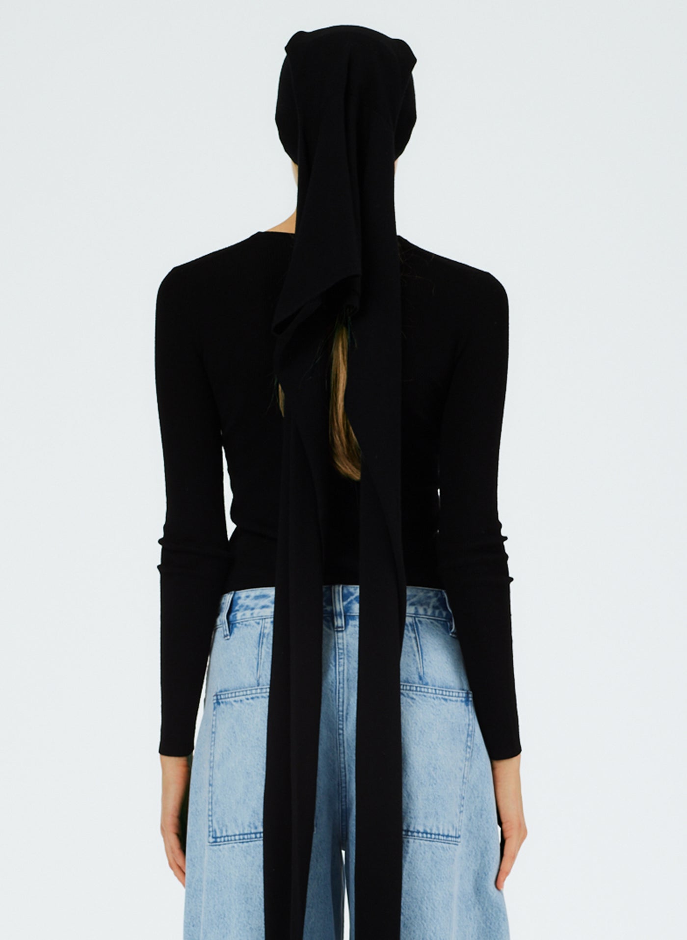 Mele Merino Wool Turtleneck Toque Scarf – Tibi Official