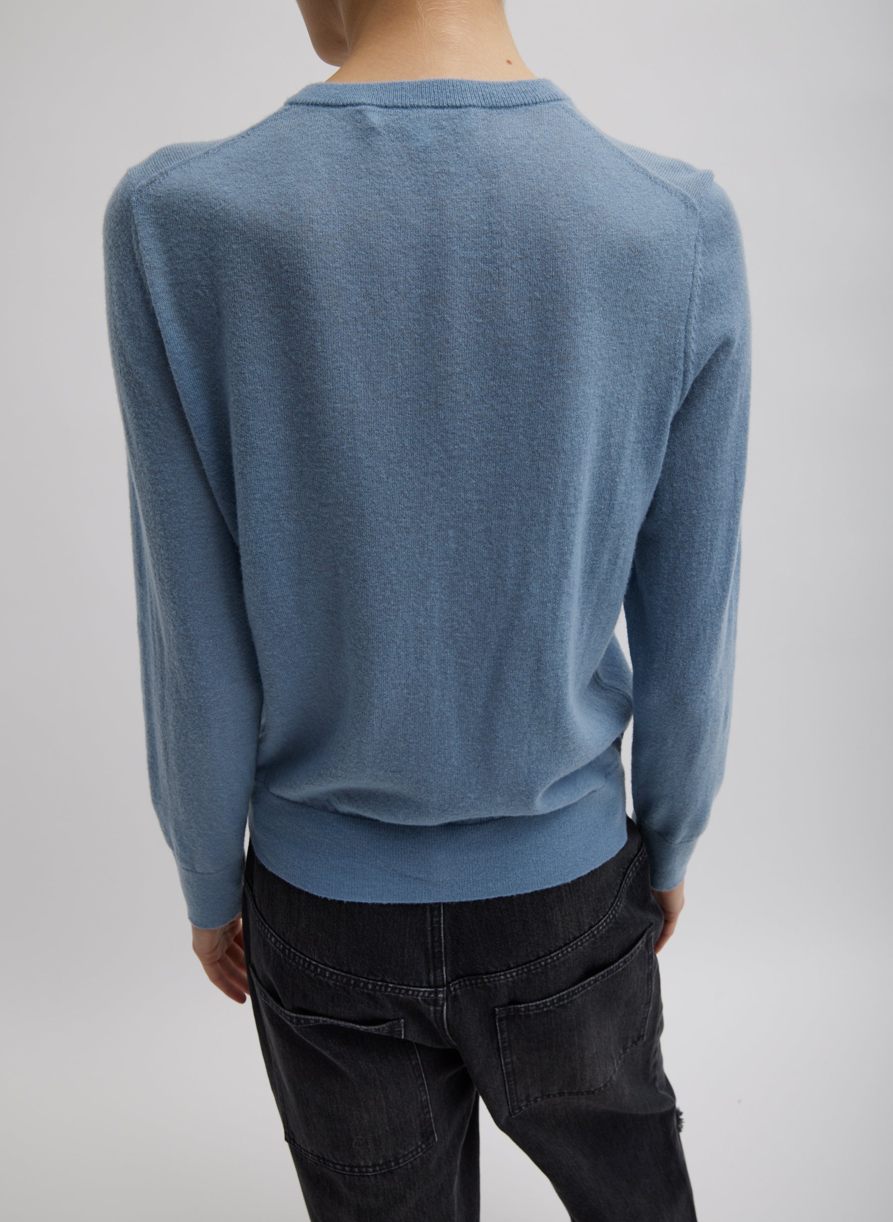 Skinlike Mercerized Wool Shrunken Cardigan – Tibi Official