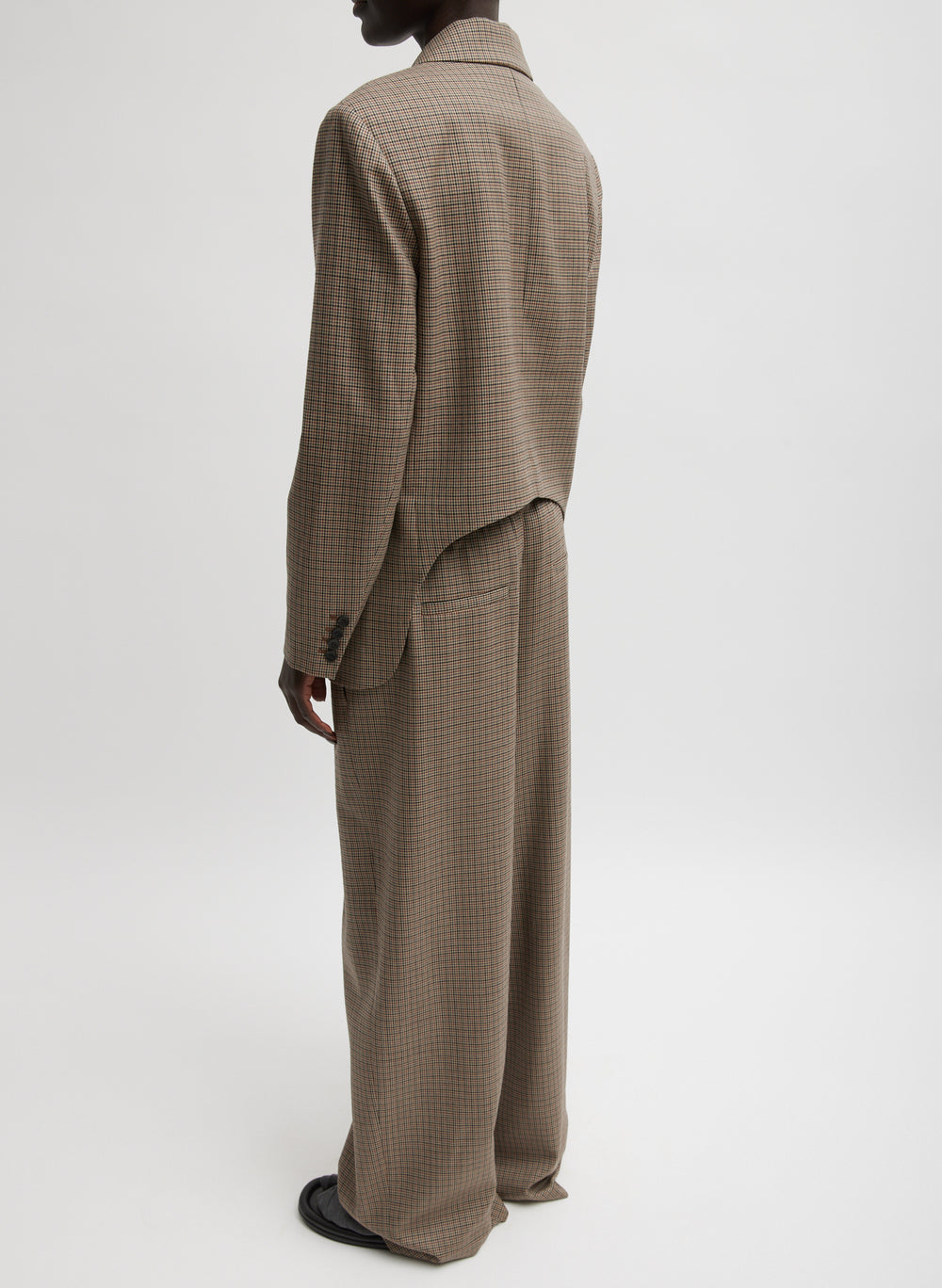 Thomas Menswear Check Dennis Cutout Blazer – Tibi Official