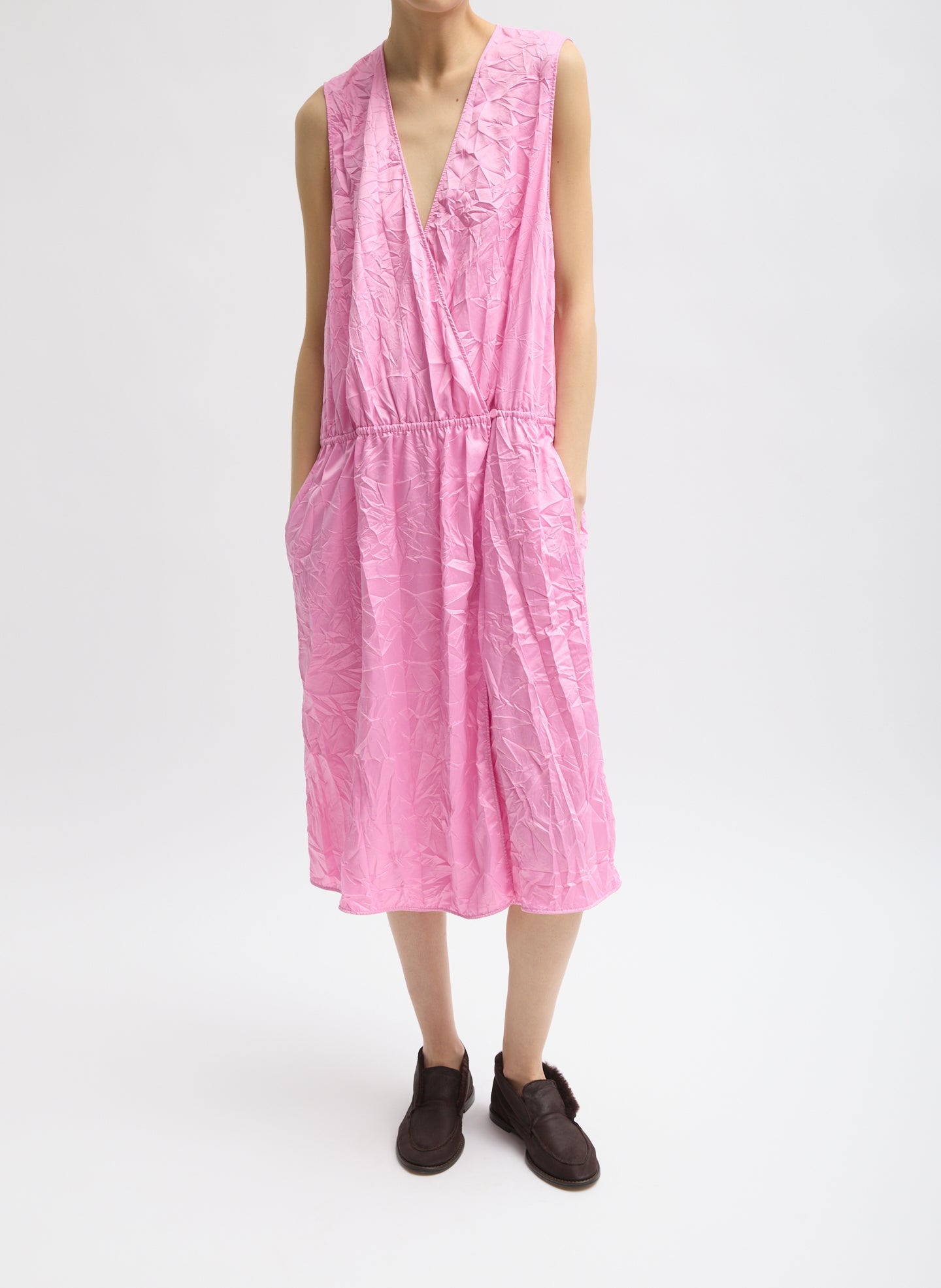 Tech Crush Wrap Dress – Tibi Official