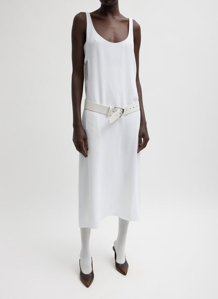Pebble Sable Paneled Tank Dress – Tibi Official