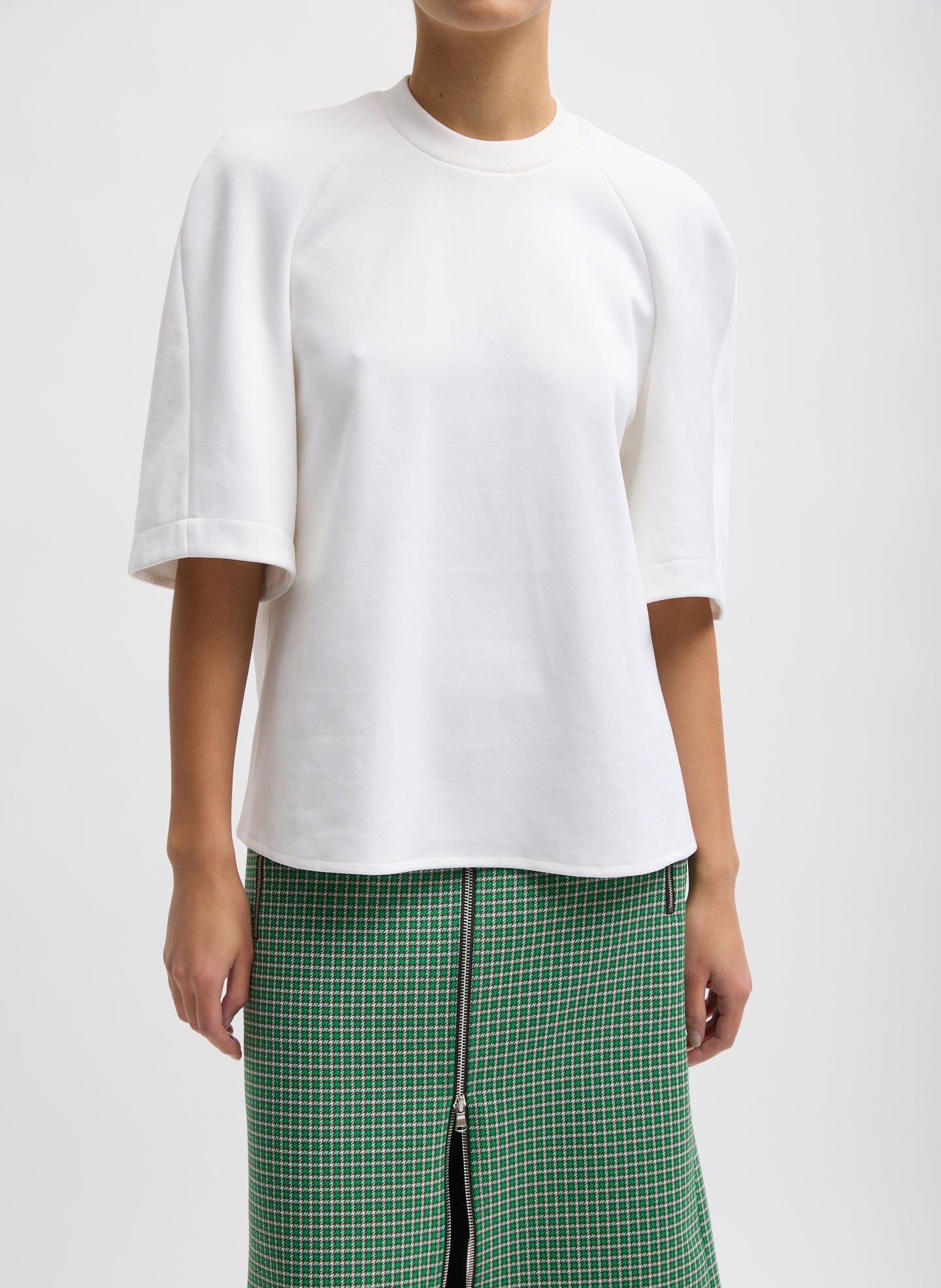 Active Knit Raglan Top – Tibi Official