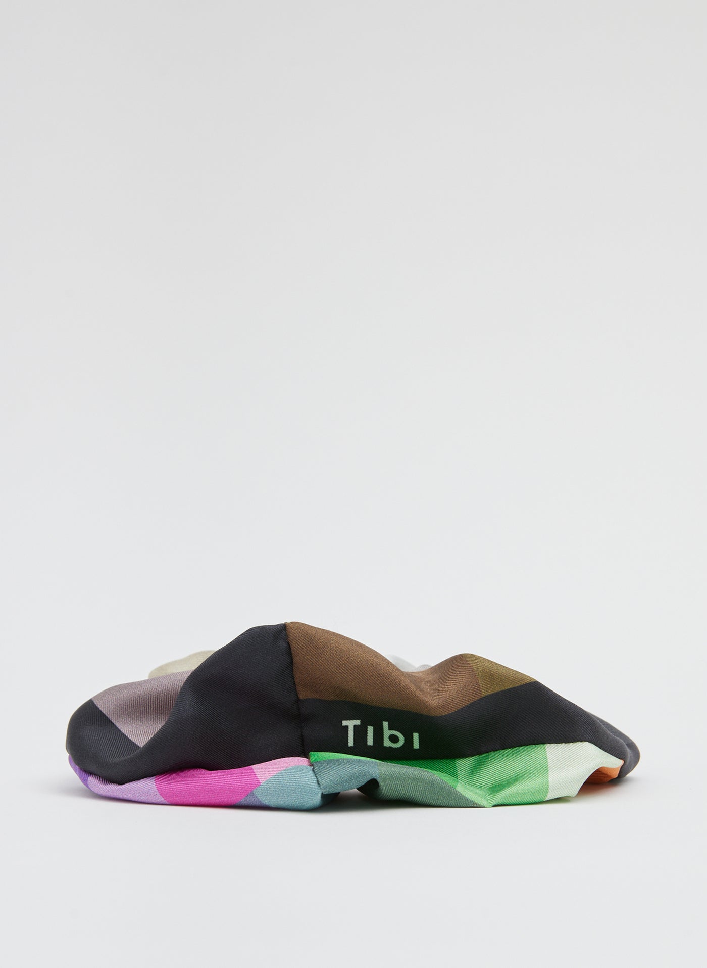 Silk Twill Color Wheel Scrunchie – Tibi Official