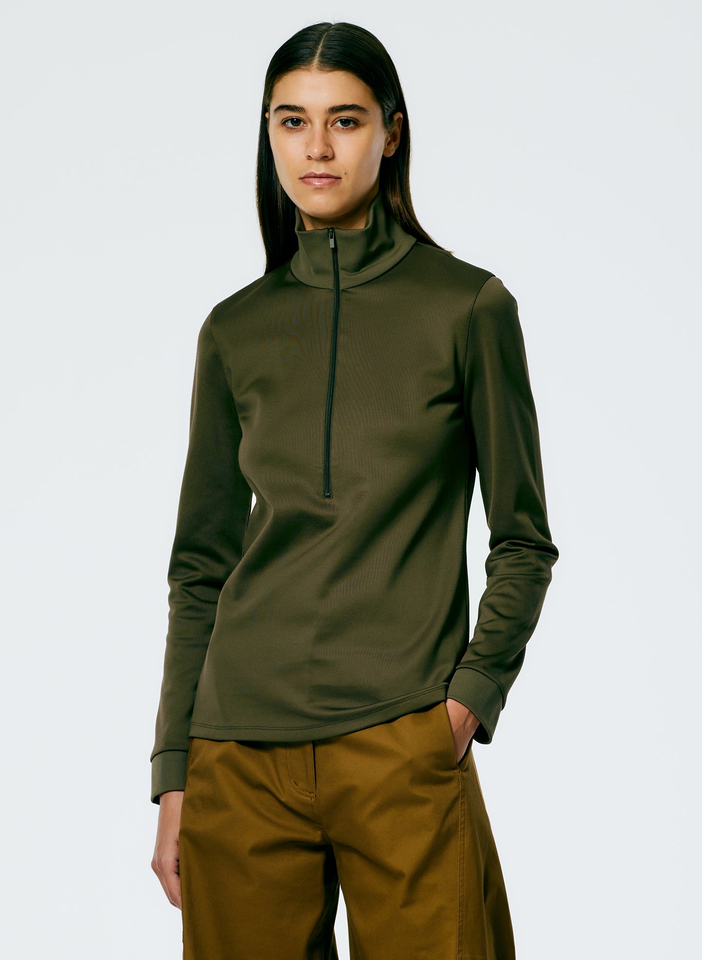 Active Knit Slim Sporty Top – Tibi Official