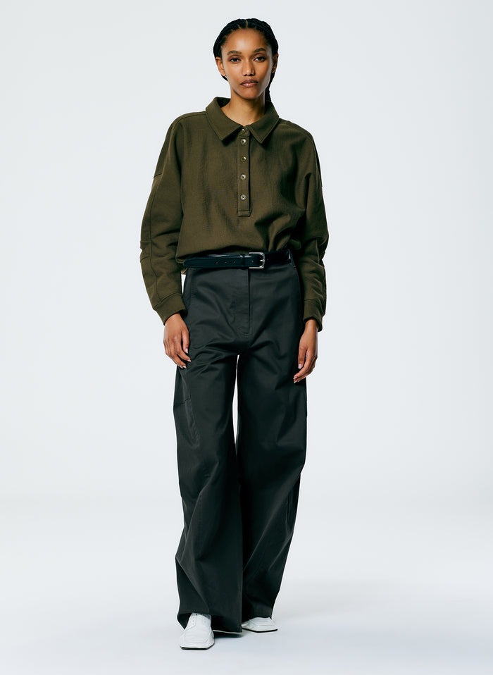 Dry Loop Terry Easy Polo Shirt – Tibi Official