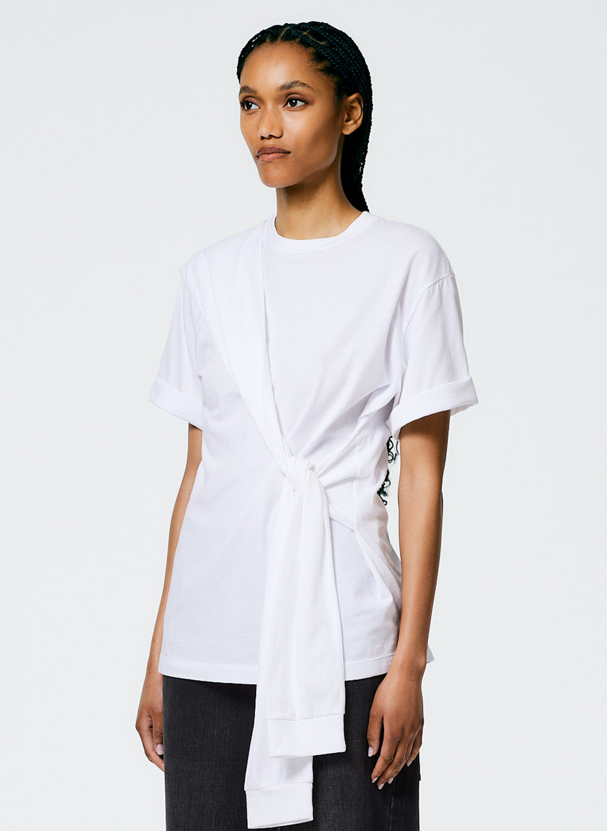 Tie T-Shirt – Tibi Official