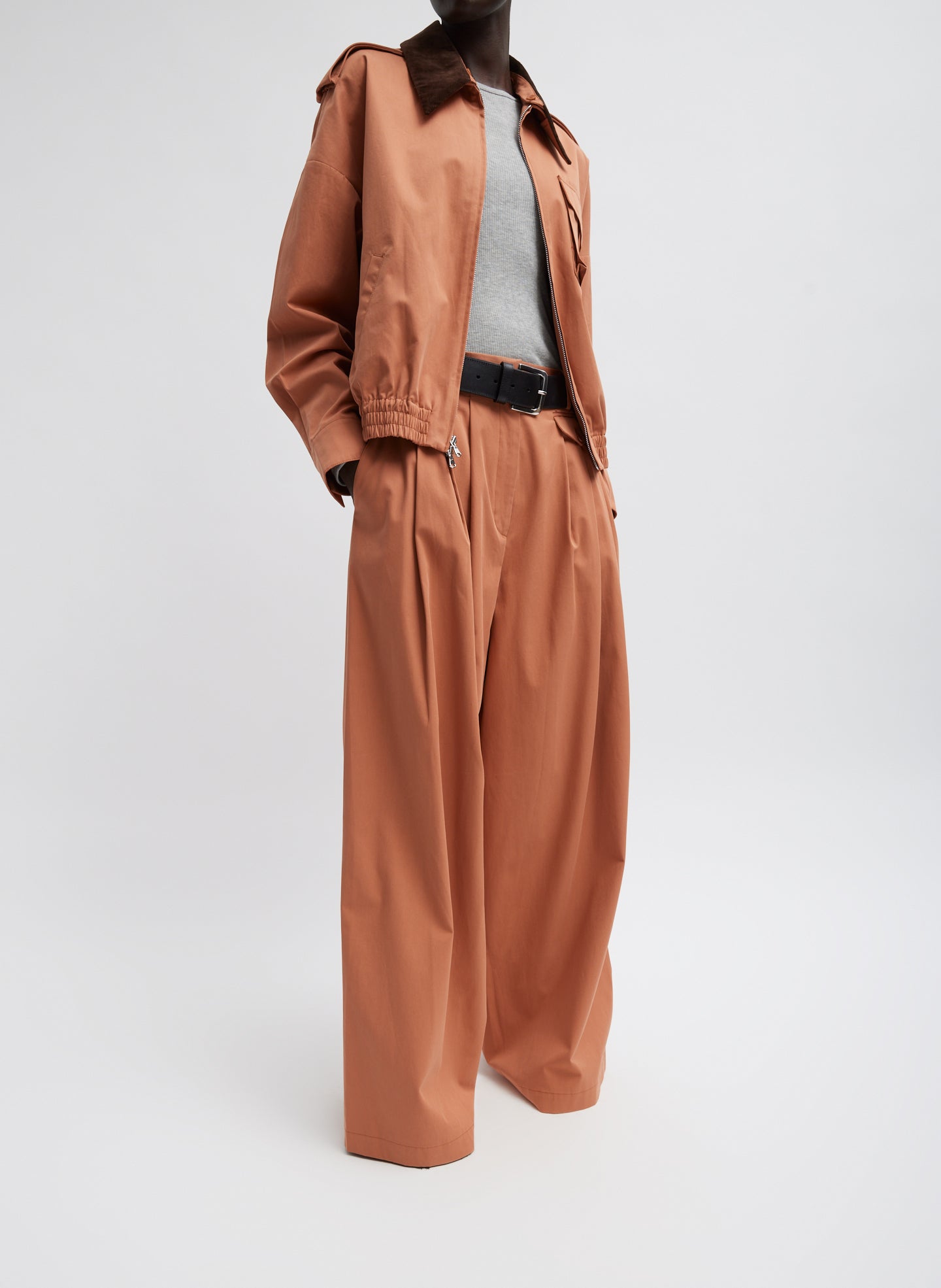Bio Twill Triple Pleat Pant – Tibi Official