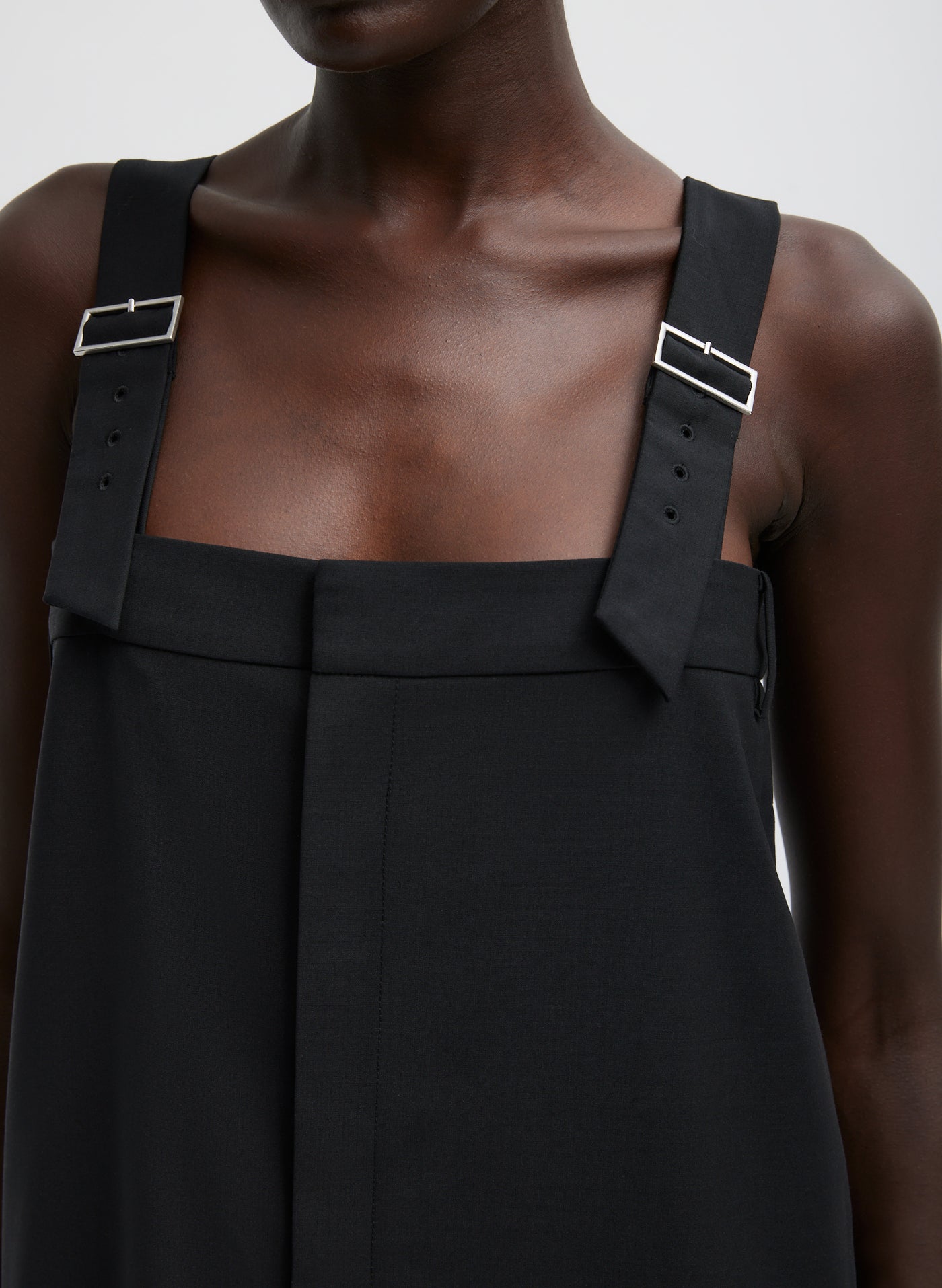 Tropical Wool Convertible Overall Skirt – Tibi Official