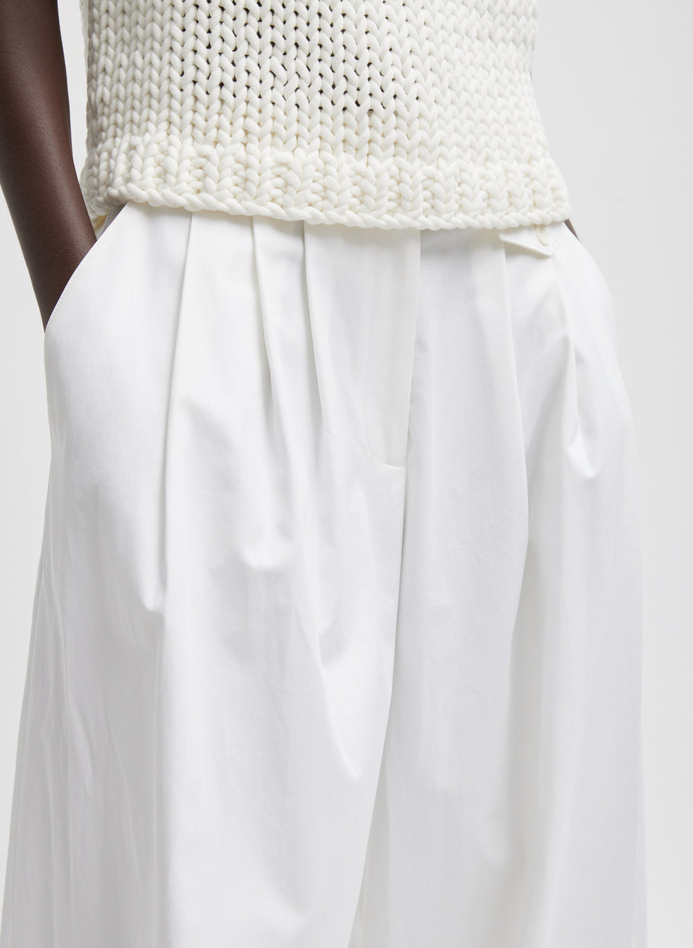 Bio Twill Triple Pleat Pant – Tibi Official