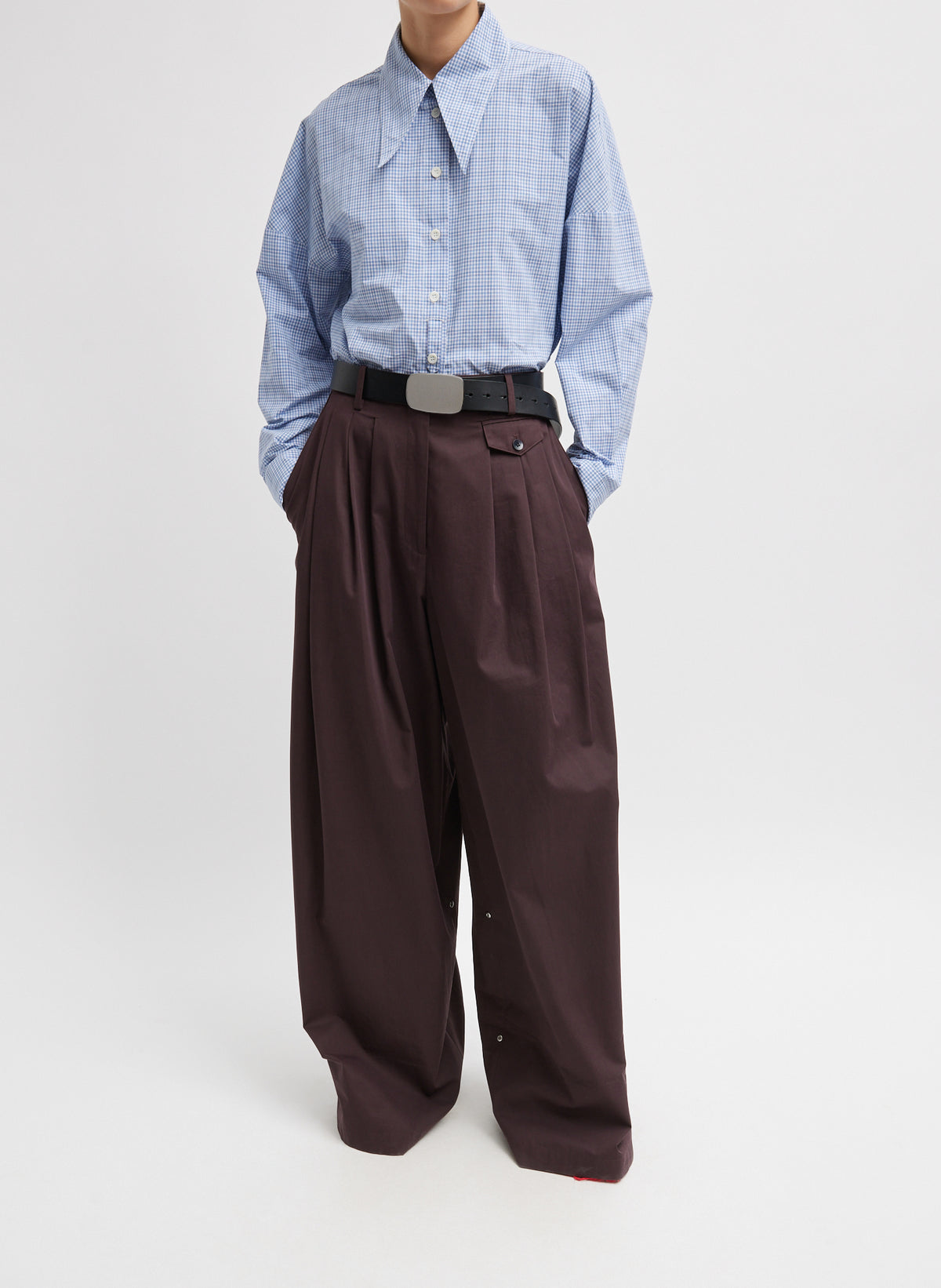 Bio Twill Triple Pleat Pant – Tibi Official