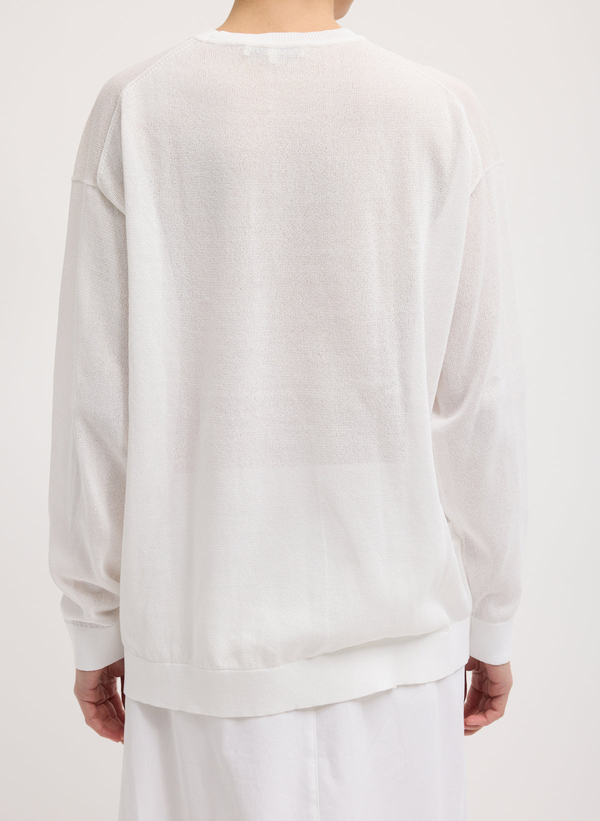 Crispy Sweater With Cut Out Detail – Tibi Official