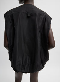 Italian Sporty Nylon Sleeveless Blousant Vest – Tibi Official