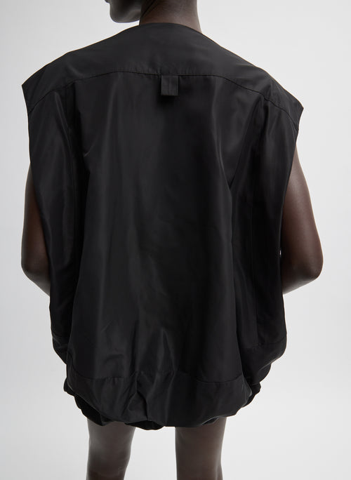 Italian Sporty Nylon Sleeveless Blousant Vest – Tibi Official