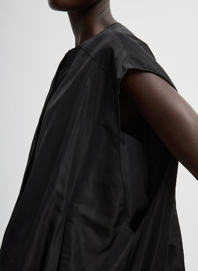 Italian Sporty Nylon Sleeveless Blousant Vest – Tibi Official