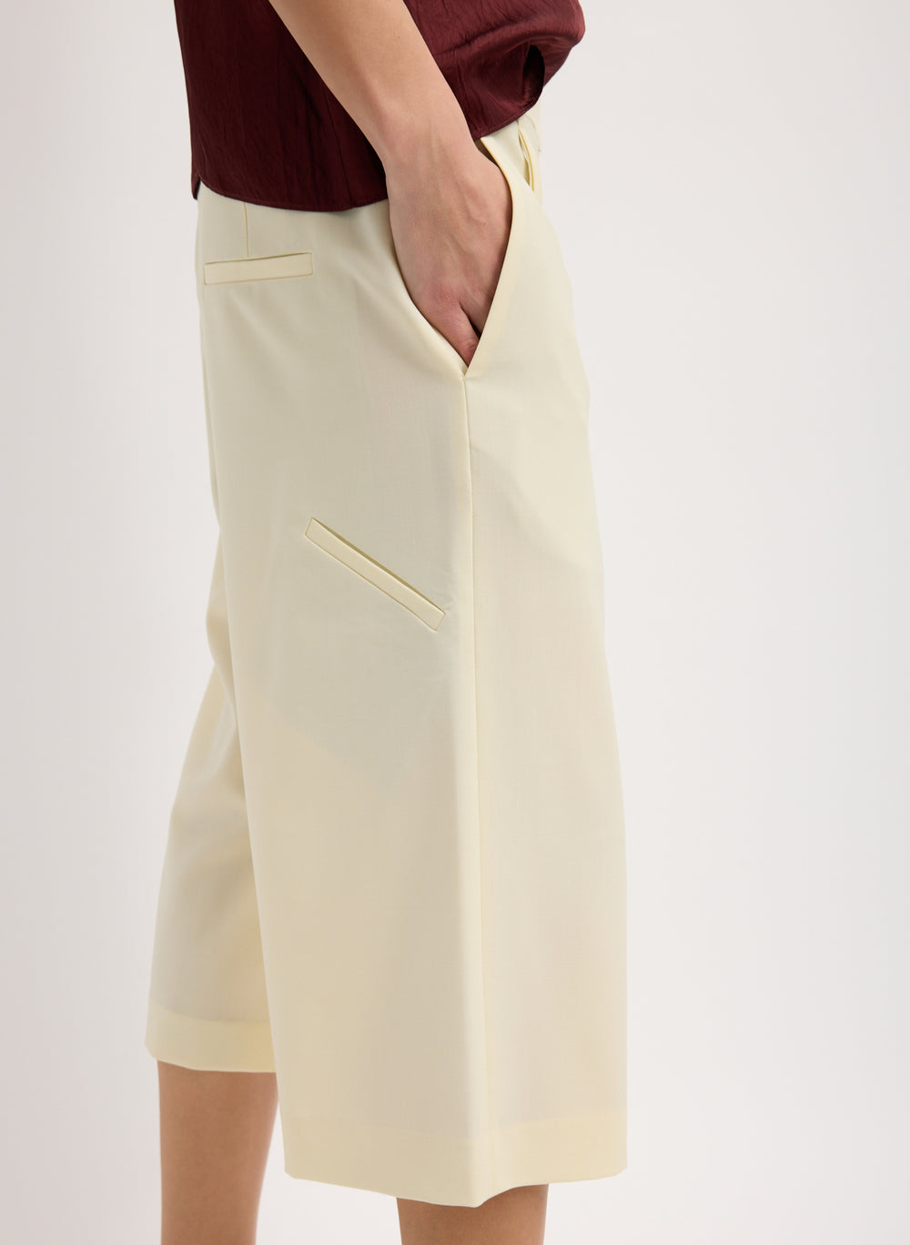 Tropical Wool Short – Tibi Official