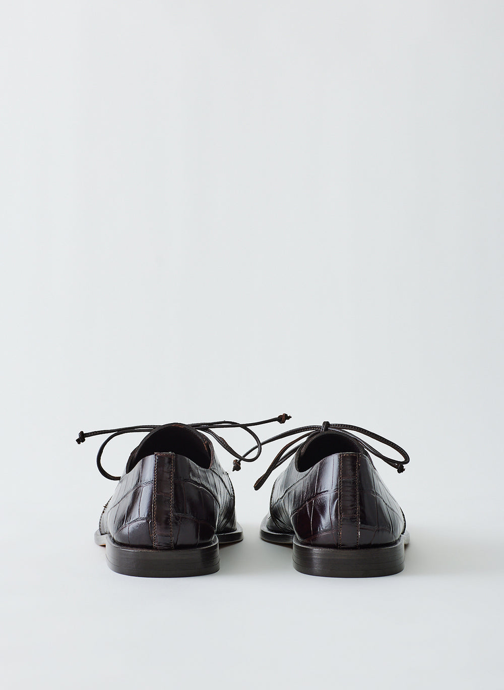 Croc Print Brody Square Toe Loafer – Tibi Official