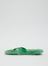 Bryan Shearling Flip Flop – Tibi Official