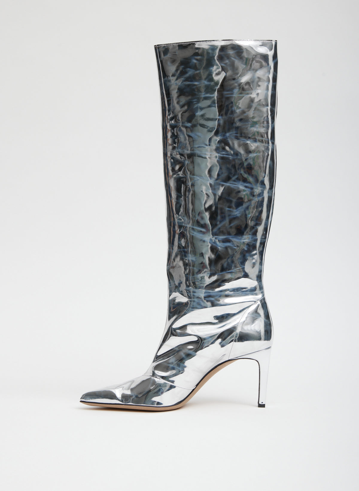 Mats Silver Boot – Tibi Official