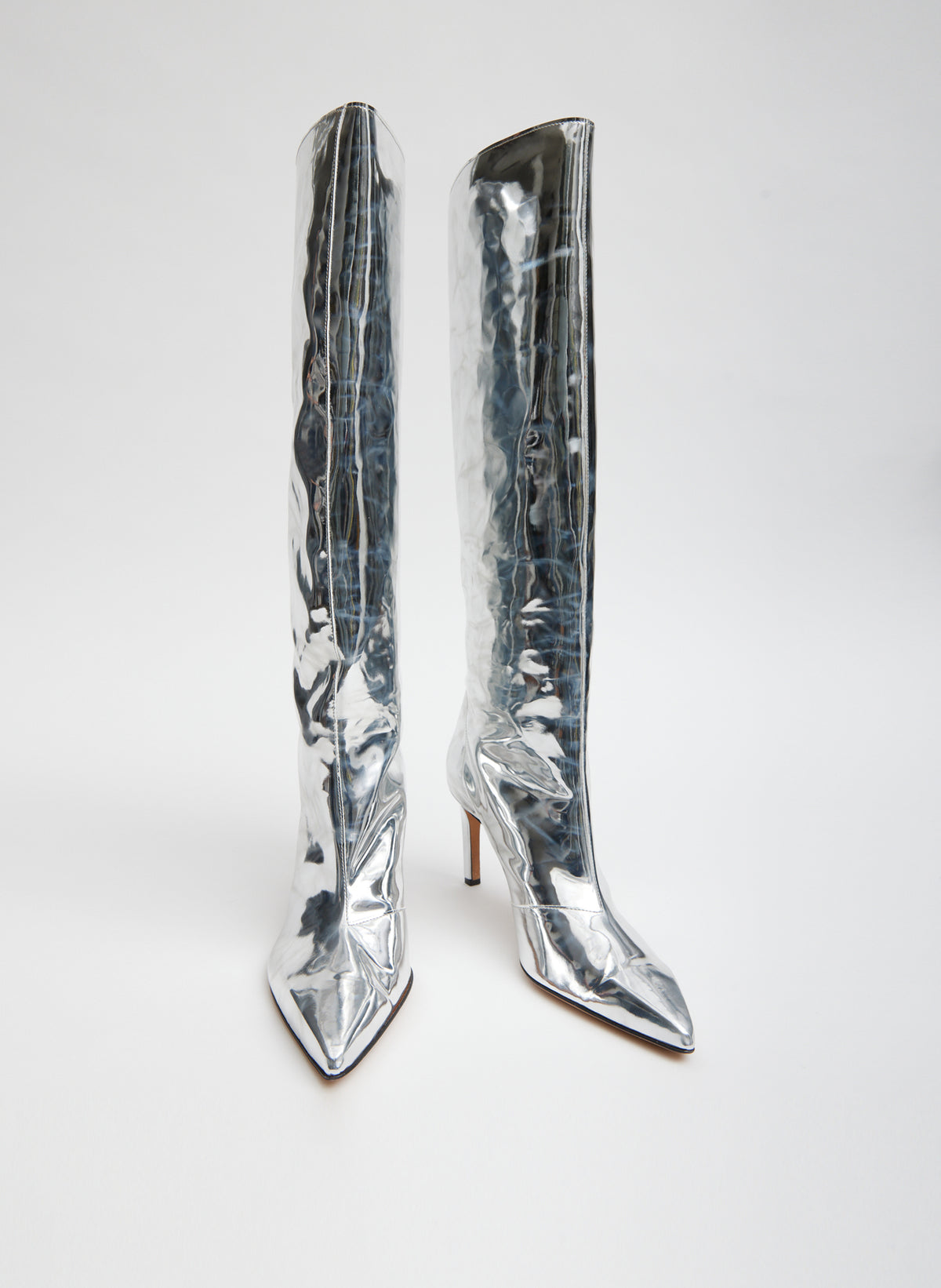 Mats Silver Boot – Tibi Official
