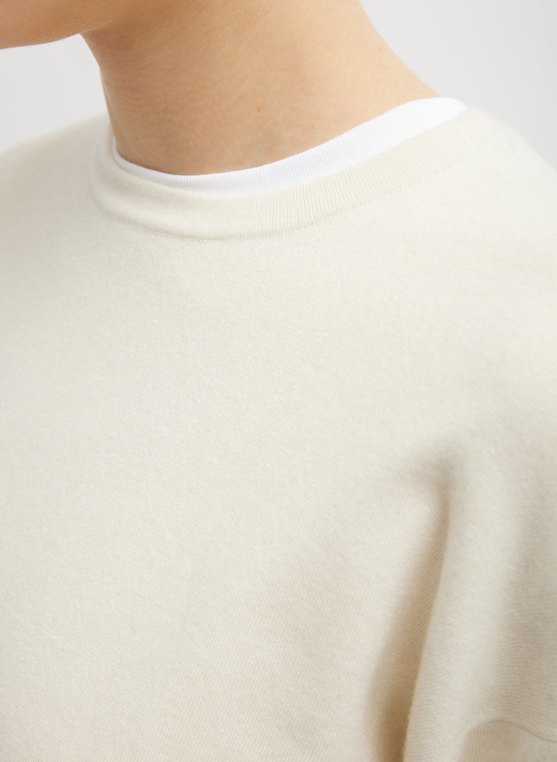 Double Faced Cashmere Oversized Easy Sweater – Tibi Official