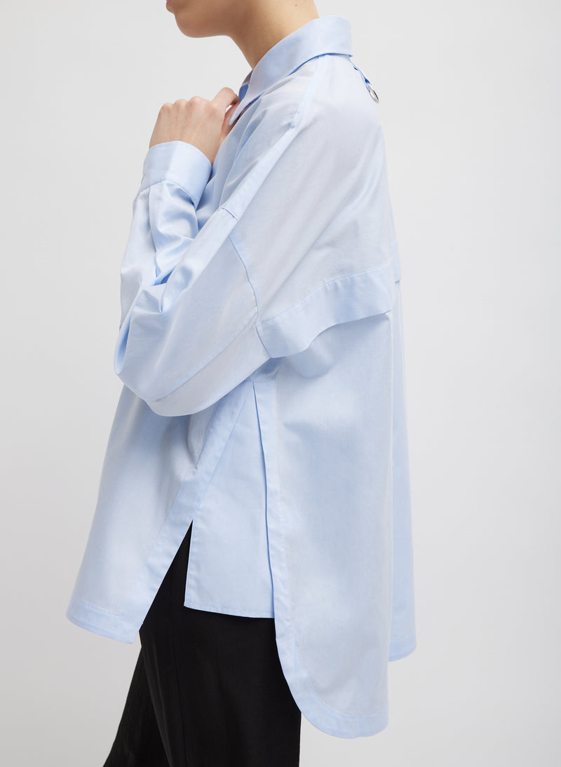 Gabe Oversized Shirt – Tibi Official