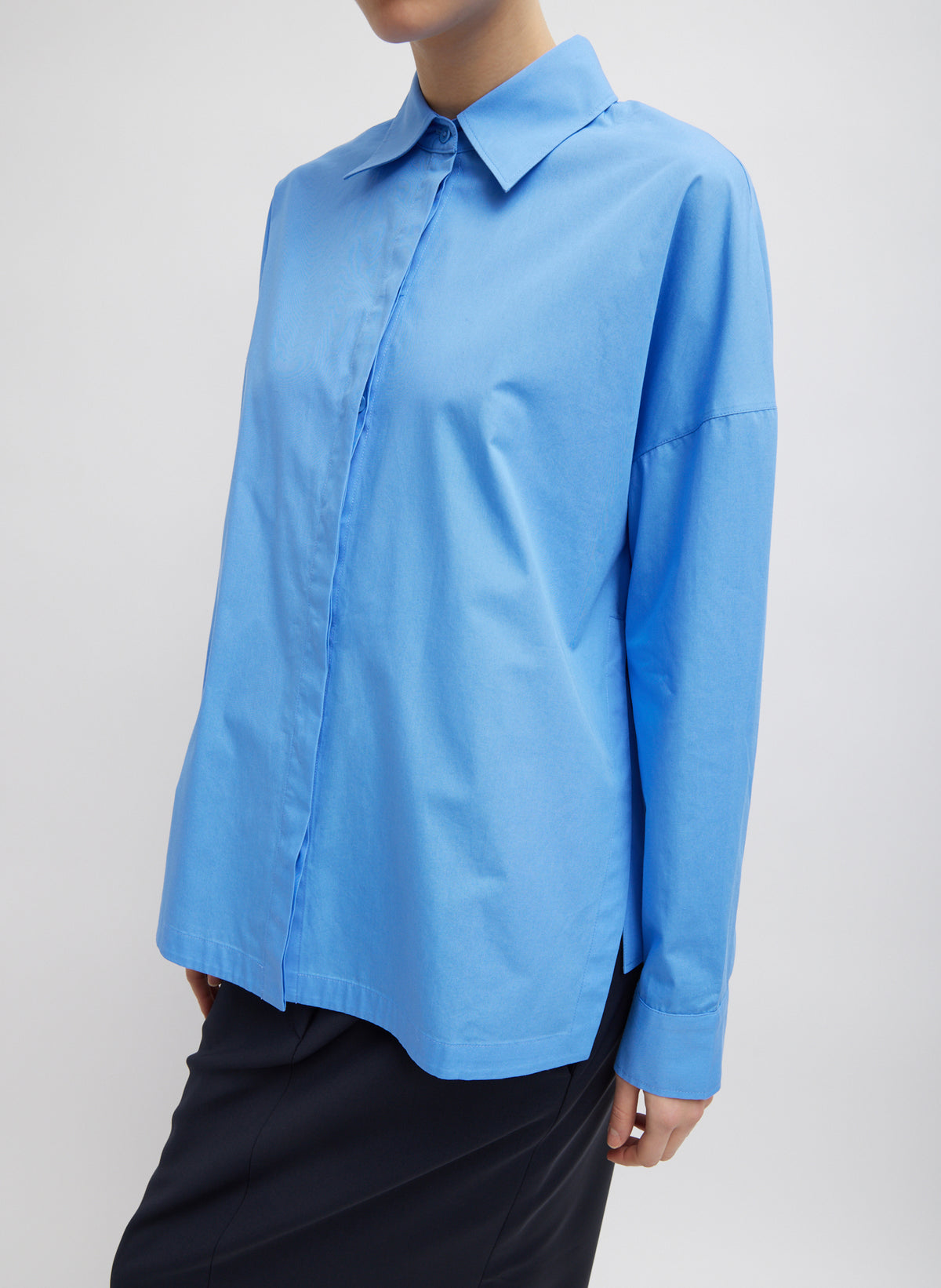 Gabe Oversized Shirt – Tibi Official