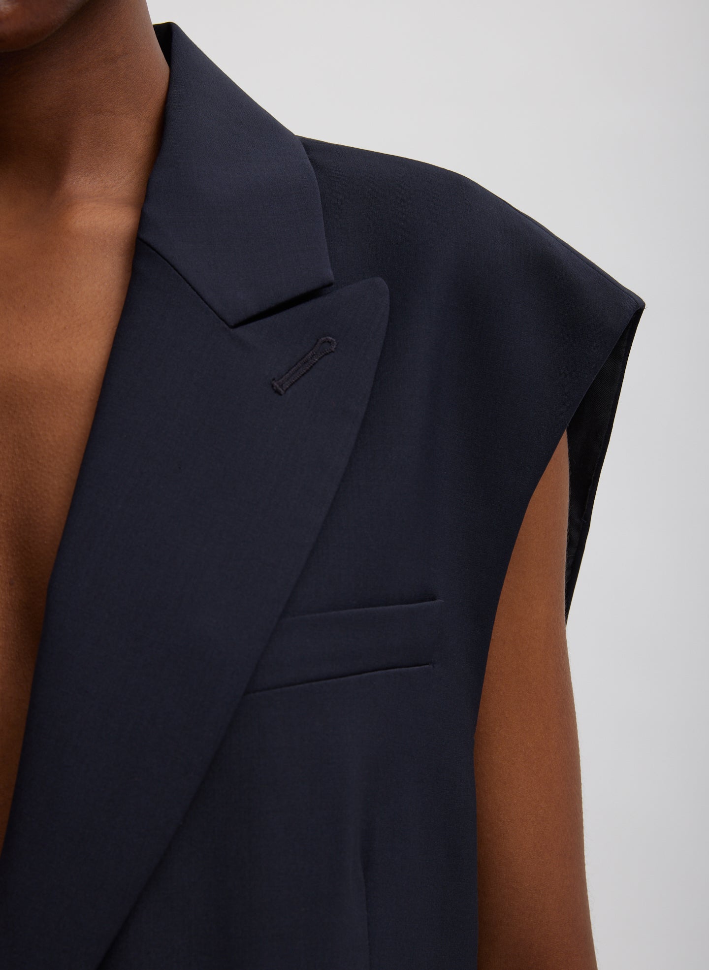 Tropical Wool Liam Vest – Tibi Official