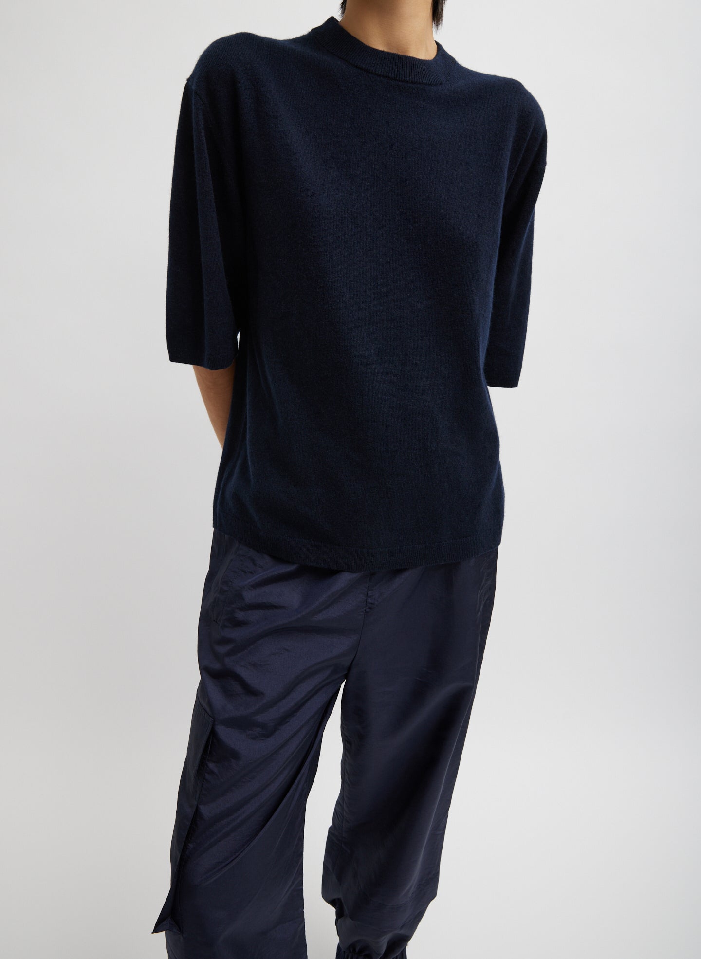 Washable Cashmere Oversized Easy T-Shirt – Tibi Official