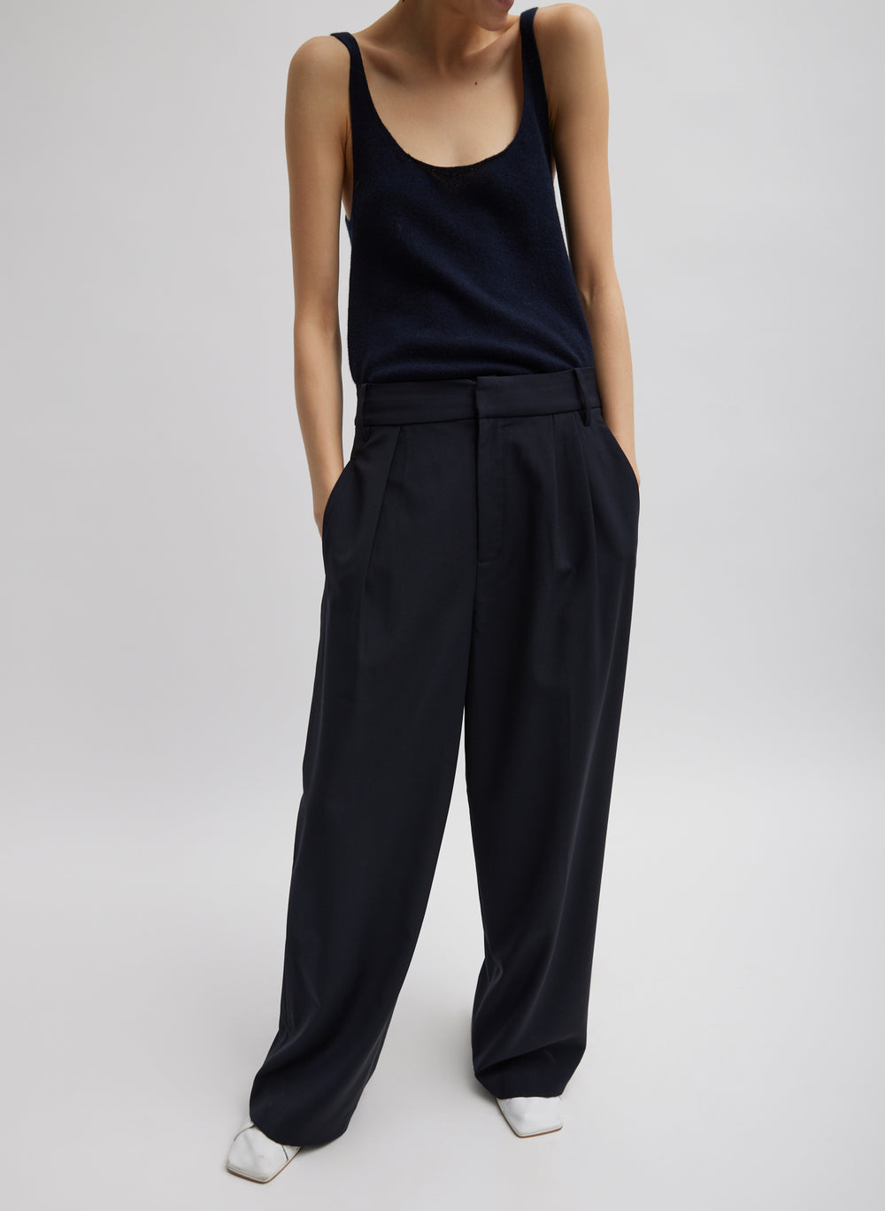 Washable Cashmere Tank Sweater – Tibi Official
