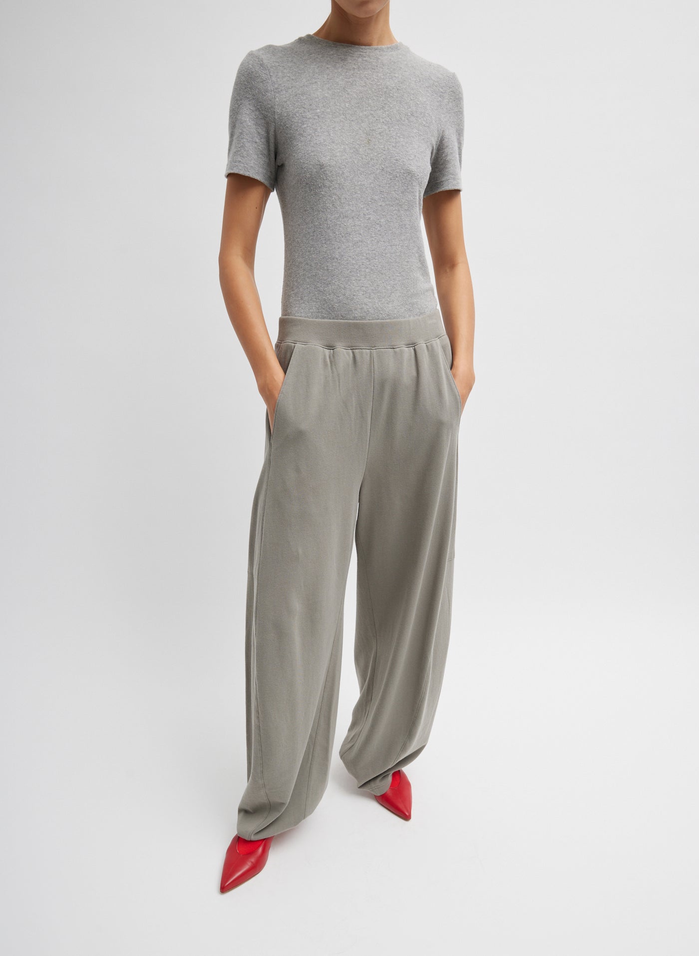 Light Weight Sweatshirting Winslow Pant – Tibi Official