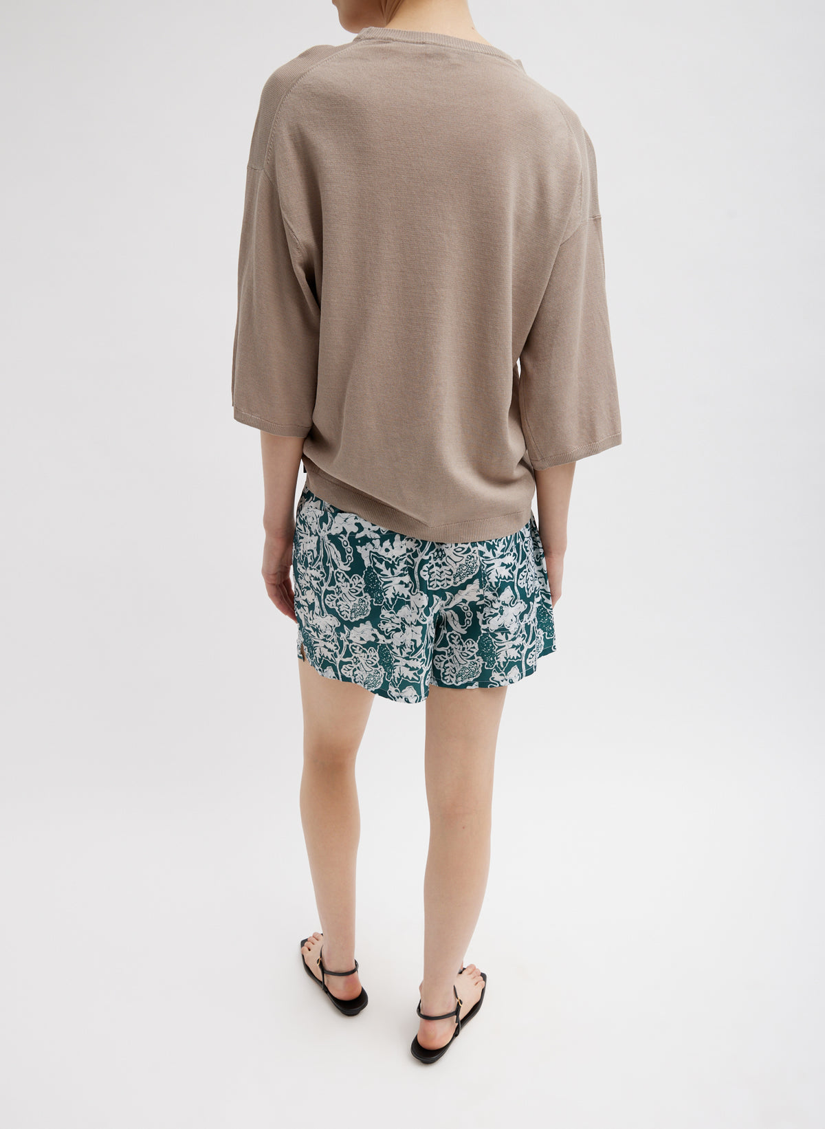 Crispy Sweater Oversized Easy T-Shirt – Tibi Official