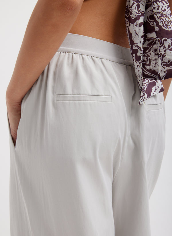 Drapey Suiting Marit Pull On Pant – Tibi Official