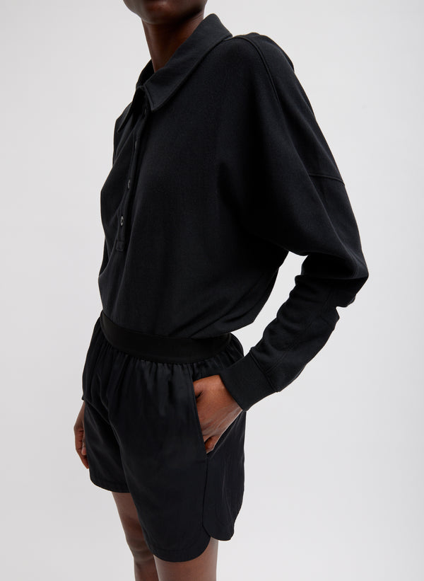 Drapey Suiting Pull On Short – Tibi Official