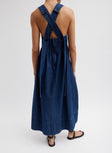 Light Weight Stone Wash Sculpted Dress – Tibi Official