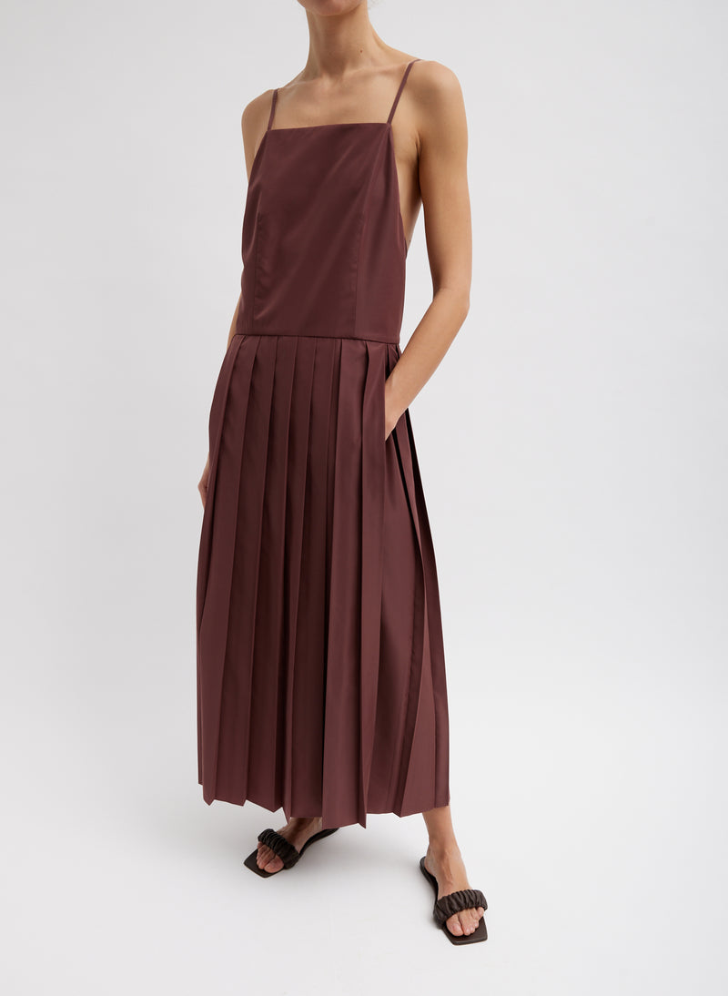 Italian Sporty Nylon Overall Dress – Tibi Official