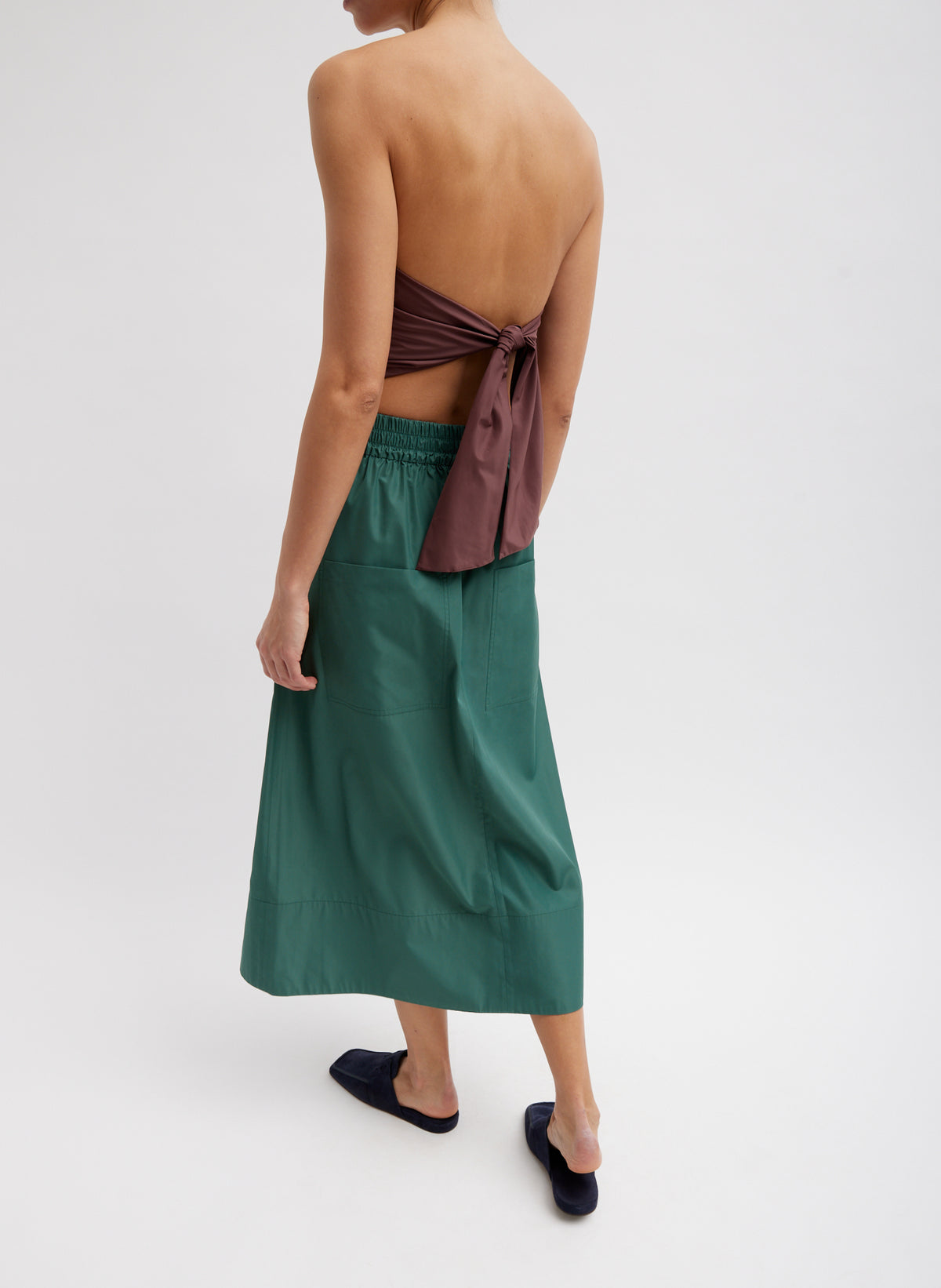 Italian Sporty Nylon Full Skirt – Tibi Official