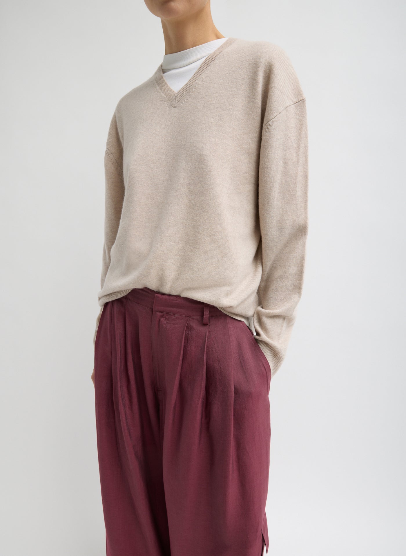 Silk Voile Cargo Triple Pleat Pant – Tibi Official