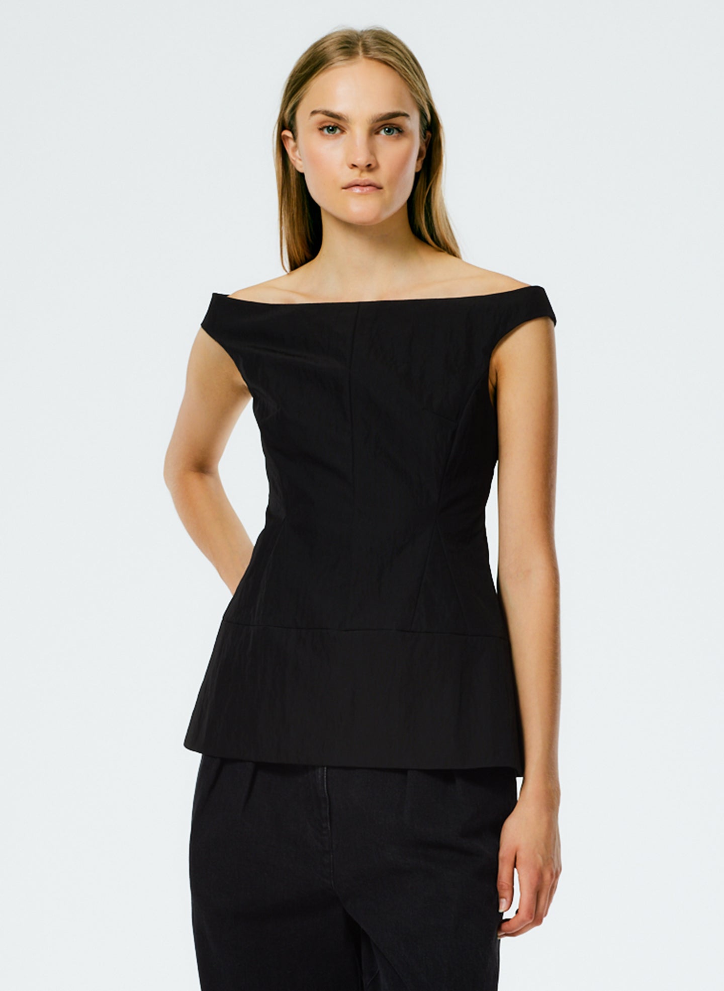 Schema Sculpted Top – Tibi Official