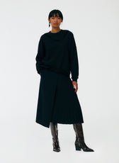 Cutout Dicky Sweatshirt – Tibi Official