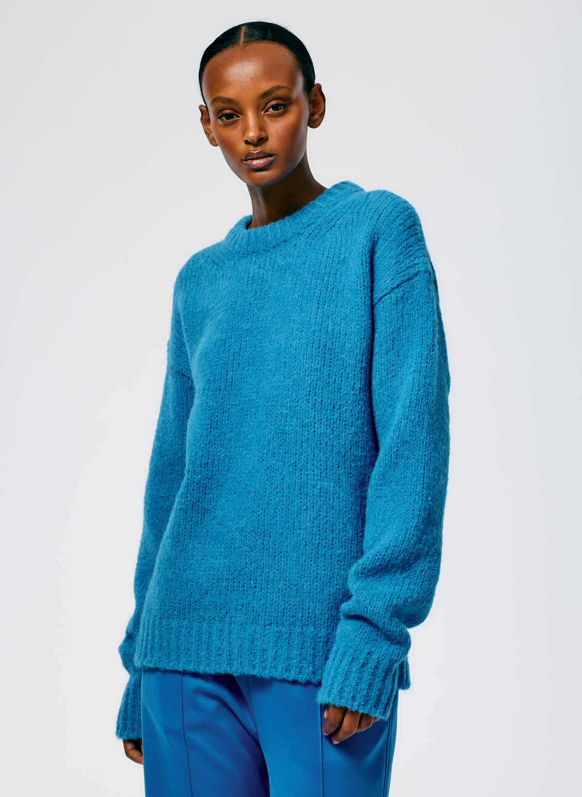 Airy Alpaca Crewneck Pullover – Tibi Official