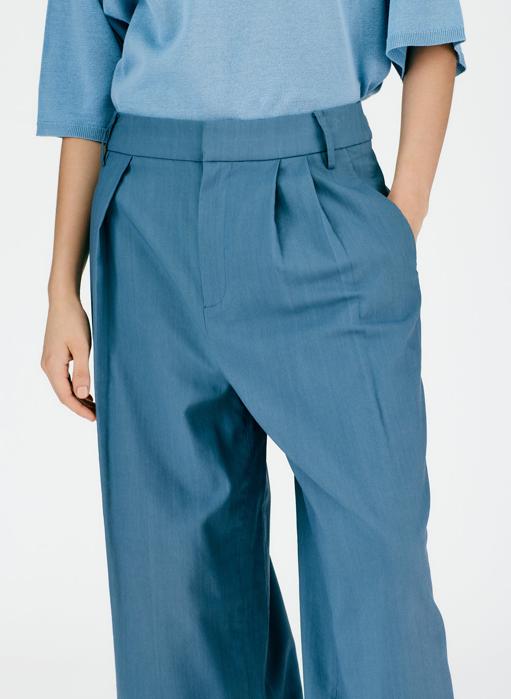 Fluid Suiting Stella Pant – Tibi Official