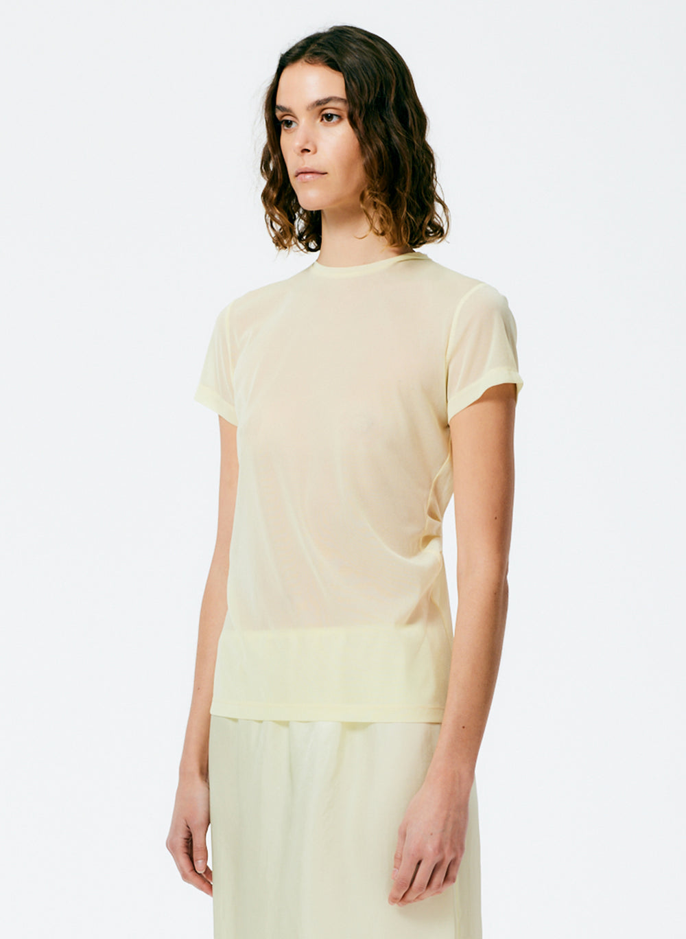 Sheer Gauze Baby T-Shirt – Tibi Official