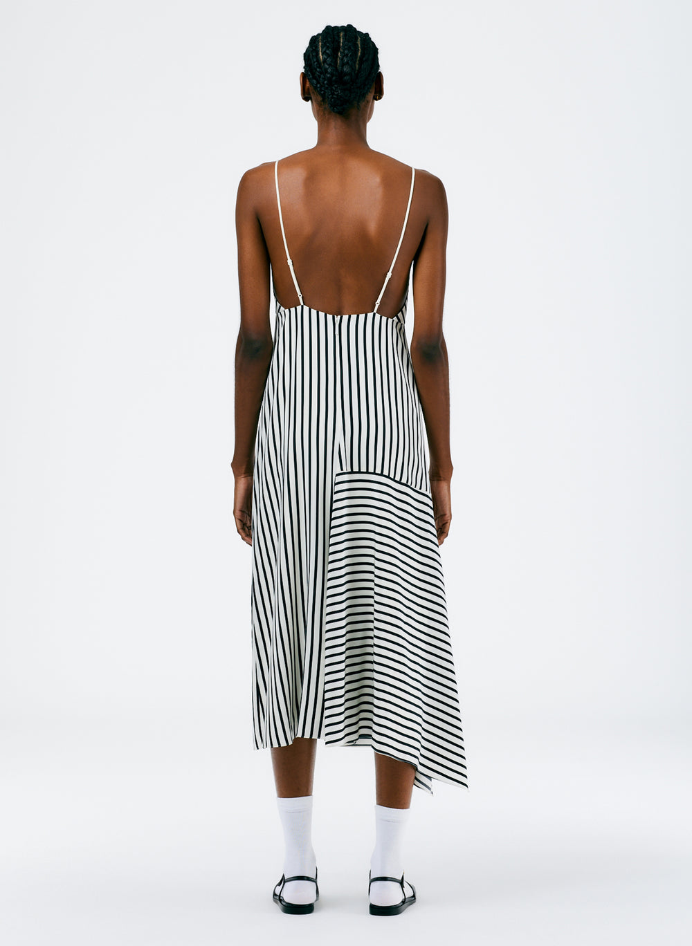 Identity Stripe Cami Dress – Tibi Official