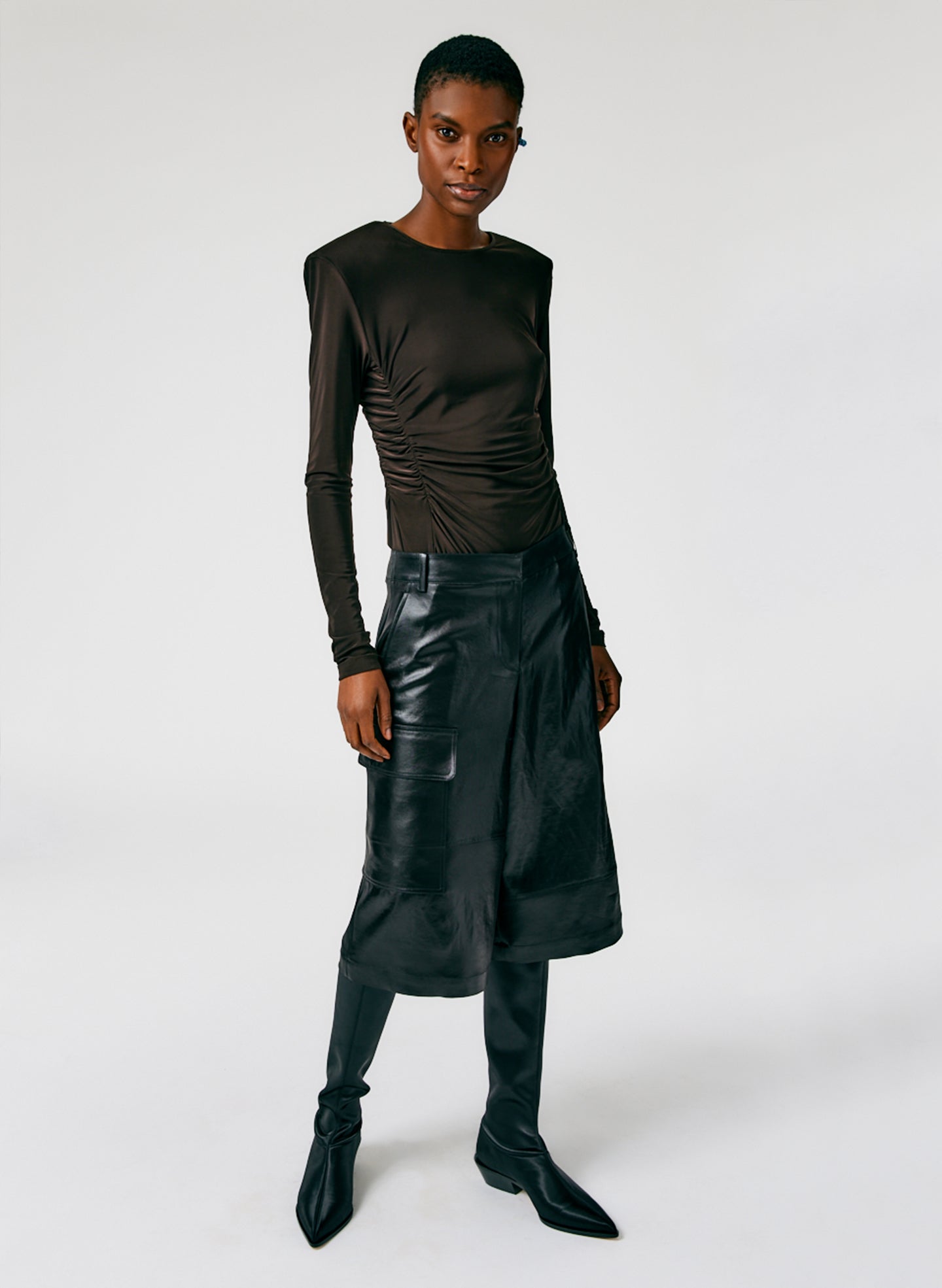 Celia Drape Cargo Short – Tibi Official